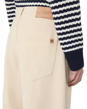Max Mara Wkdordine Cotton Barrel Jeans