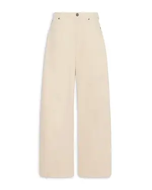 Max Mara Wkdordine Cotton Barrel Jeans