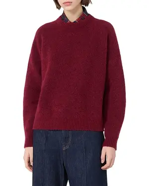 Max Mara Wkdtuono Crewneck Sweater - Bordeaux