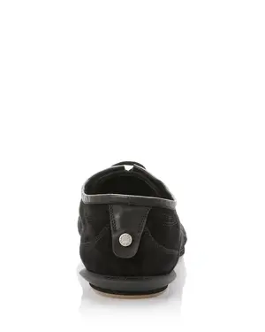 Dolce & Gabbana Derbies Low Top Suede Sneakers - Black