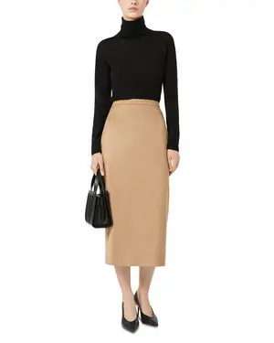 Max Mara Mxmsaluto Wool Turtleneck Sweater