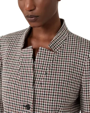 Max Mara Mxmaguzze Houndstooth Jacket