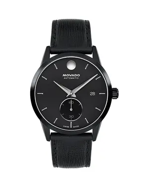 Movado Museum Taga Watch, 40mm - Black