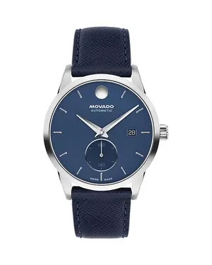 Movado Museum Taga Watch, 40mm - Blue