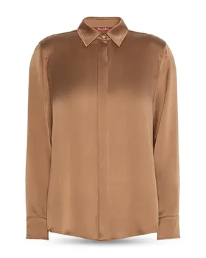 Max Mara Mstxero Silk Blend Shirt