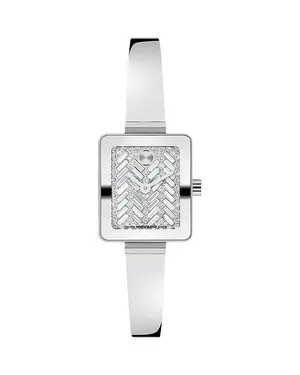 Movado Tank Mini Bangle Watch - Silver