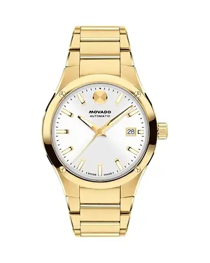 Movado Museum Imperiale Automatic Watch, 40mm - Silver