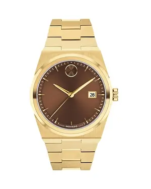 Movado Quest Watch, 40mm - Brown
