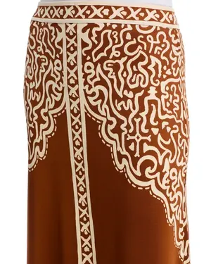 Johanna Ortiz Wild Frontiers Maxi Skirt
