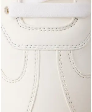 Prada Nappa Leather Sneakers - Neutral