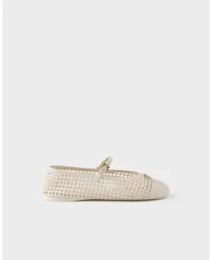 Prada Crochet Ballerinas