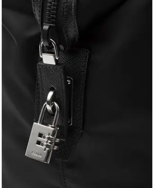 Prada Re-nylon And Saffiano Leather Duffle Bag