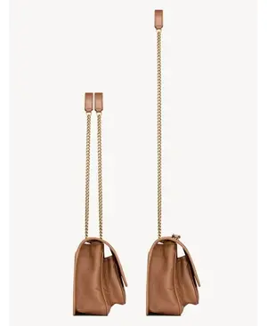 Saint Laurent Niki Baby Bag In Vintage Leather