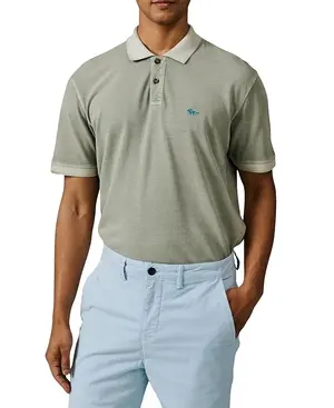 Aubin Short Sleeve Polos For Men
