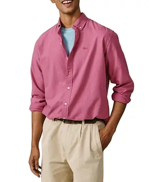 Aubin Horkstow Lightweight Oxford Shirt - Fushia