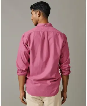 Aubin Horkstow Lightweight Oxford Shirt - Fushia