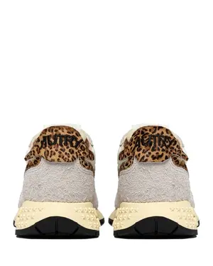 AUTRY Reelwind Low Top Sneakers - White/leo