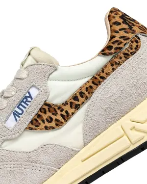 AUTRY Reelwind Low Top Sneakers - White/leo