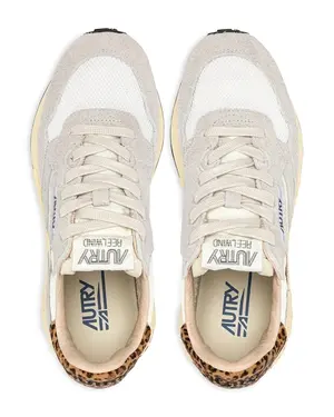 AUTRY Reelwind Low Top Sneakers - White/leo