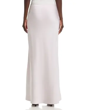 Fabiana Filippi Flared Satin Skirt