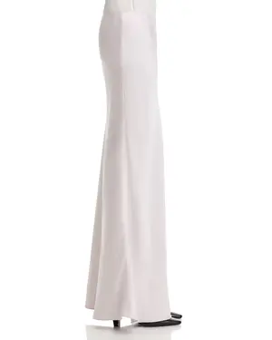 Fabiana Filippi Flared Satin Skirt