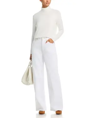 Fabiana Filippi Cotton Stretch Wide Leg Jeans