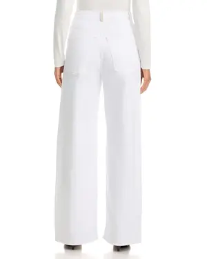 Fabiana Filippi Cotton Stretch Wide Leg Jeans