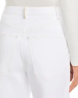 Fabiana Filippi Cotton Stretch Wide Leg Jeans