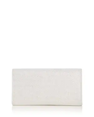 JIMMY CHOO Emmie Glitter Clutch