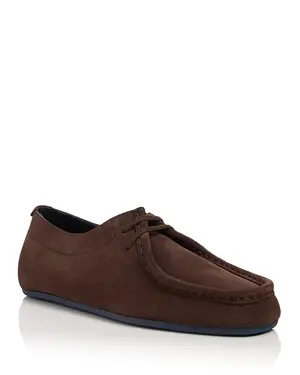 JIL SANDER Hood Lace Up Loafers - Chocolate