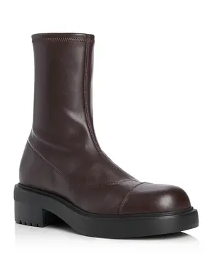 GIUSEPPE ZANOTTI Junney Leather Combat Boots - Moro