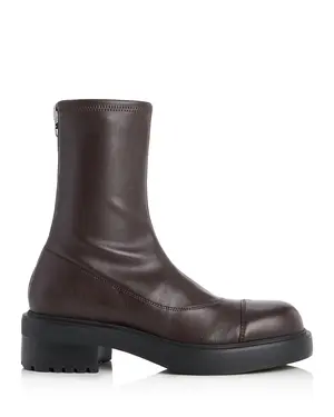 GIUSEPPE ZANOTTI Junney Leather Combat Boots - Moro