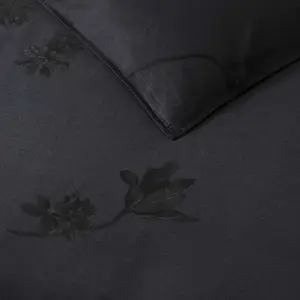 Calvin Klein Vintage Botanical Comforter Set, King - Midnight