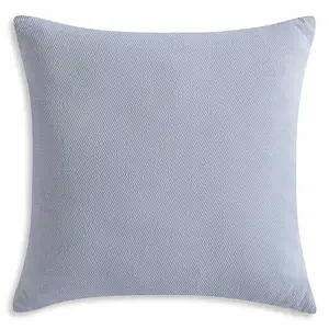 Calvin Klein Twill Threads Decorative Pillow, 22 X 22 - Light Blue