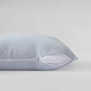 Calvin Klein Twill Threads Decorative Pillow, 22 X 22 - Light Blue