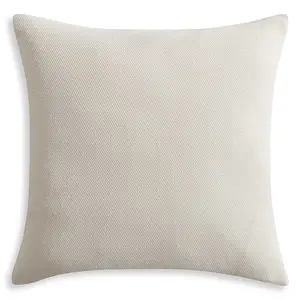Calvin Klein Twill Threads Decorative Pillow, 22 X 22 - Parchment