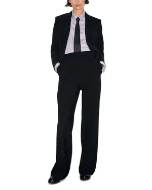 Gerard Darel Justa Two Button Notch Collar Jacket