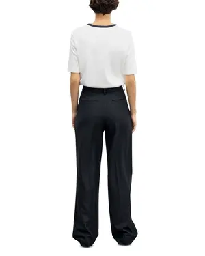 Gerard Darel Mimi Pinstriped Wide Leg Pants
