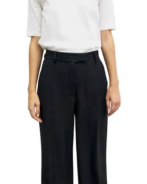 Gerard Darel Mimi Pinstriped Wide Leg Pants