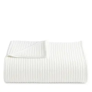 Calvin Klein Subway Tile Matelasse Blanket, Queen - Soft White