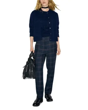 Gerard Darel Misa Plaid Pants
