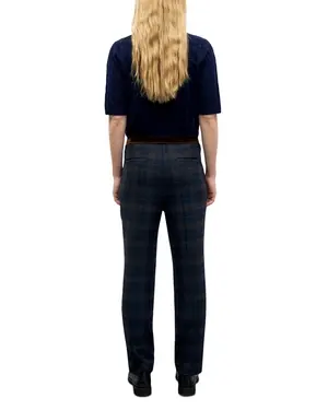 Gerard Darel Misa Plaid Pants