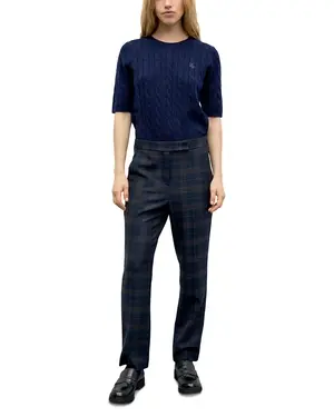 Gerard Darel Misa Plaid Pants