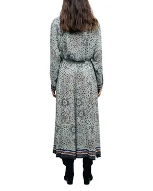 Gerard Darel Printed Maxi Skirt