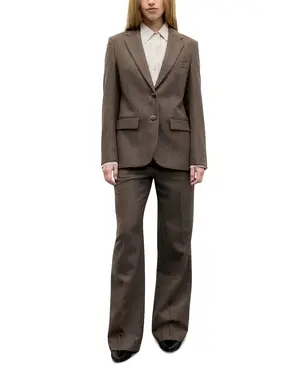 Gerard Darel Jov Two Button Notch Collar Jacket