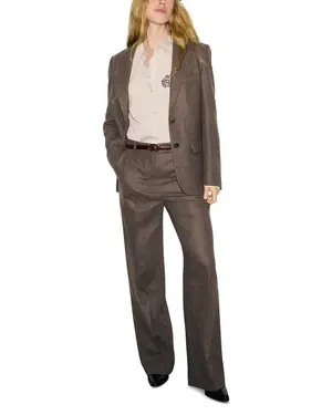 Gerard Darel Jov Two Button Notch Collar Jacket