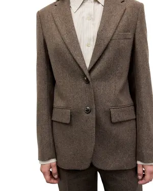 Gerard Darel Jov Two Button Notch Collar Jacket