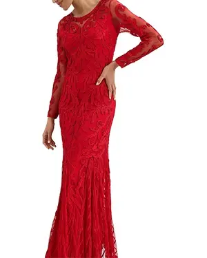 PHASE EIGHT Phoenix Tapework Maxi Dress