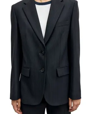 Gerard Darel Justi Two Button Notch Collar Jacket