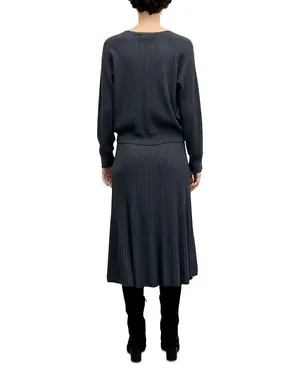 Gerard Darel Rita Ribbed Knit Sweater